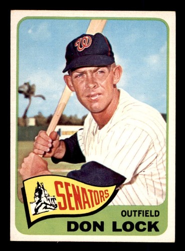 1965 Topps Baseball #445 Don Lock EX/MT *e1 | eBay