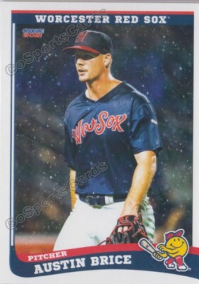 2021 Worcester Red Sox Austin Brice RC Rookie Boston | eBay