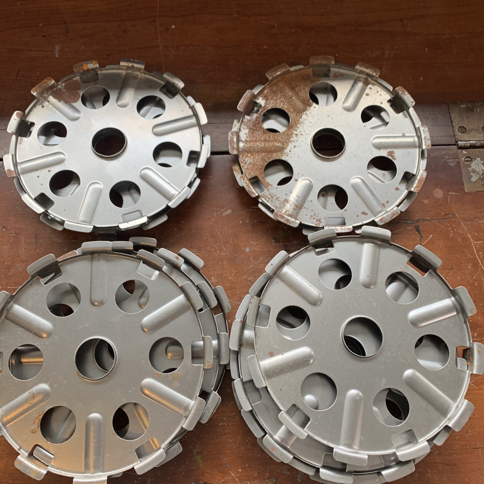 LOT OF 11 BUFFING WHEEL CENTER PLATES 7" ARBOR 1 1/4" | eBay