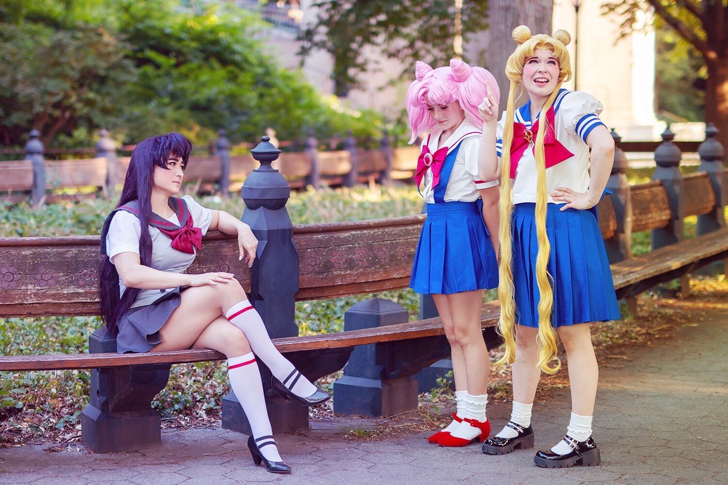 Usagi Tsukino Sailor Moon Uniform w/ Cosmic Heart Brooch HAND MADE ...