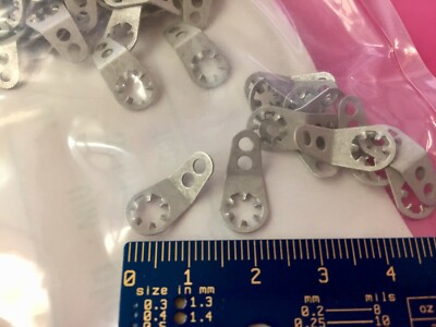 Zierick 10873 #6 (M3.5) Angled Ground Lug Terminal, Bronze w/ Matte Tin ...