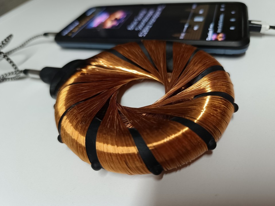 Rodin Coil new 12 turns cler 6" Scalar Toroidal Vortex Wave Generator ...