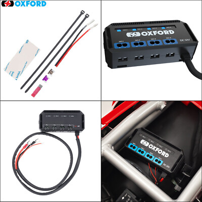 EL112 Junction Box Oxford Motorcycle Motorbike 12V With Fused Power ...