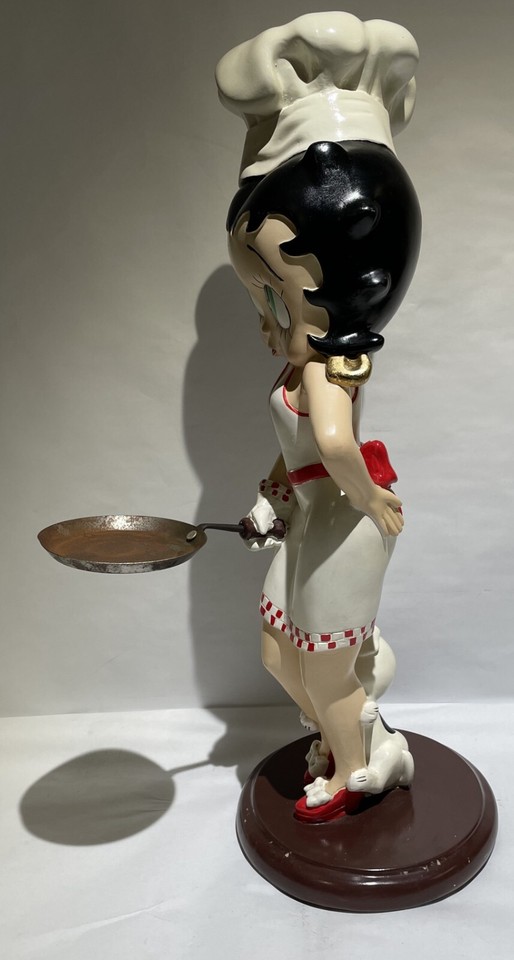 Betty Boop & Pup Chef VINTAGE/RARE XL Statue - Used - Good Condition | eBay