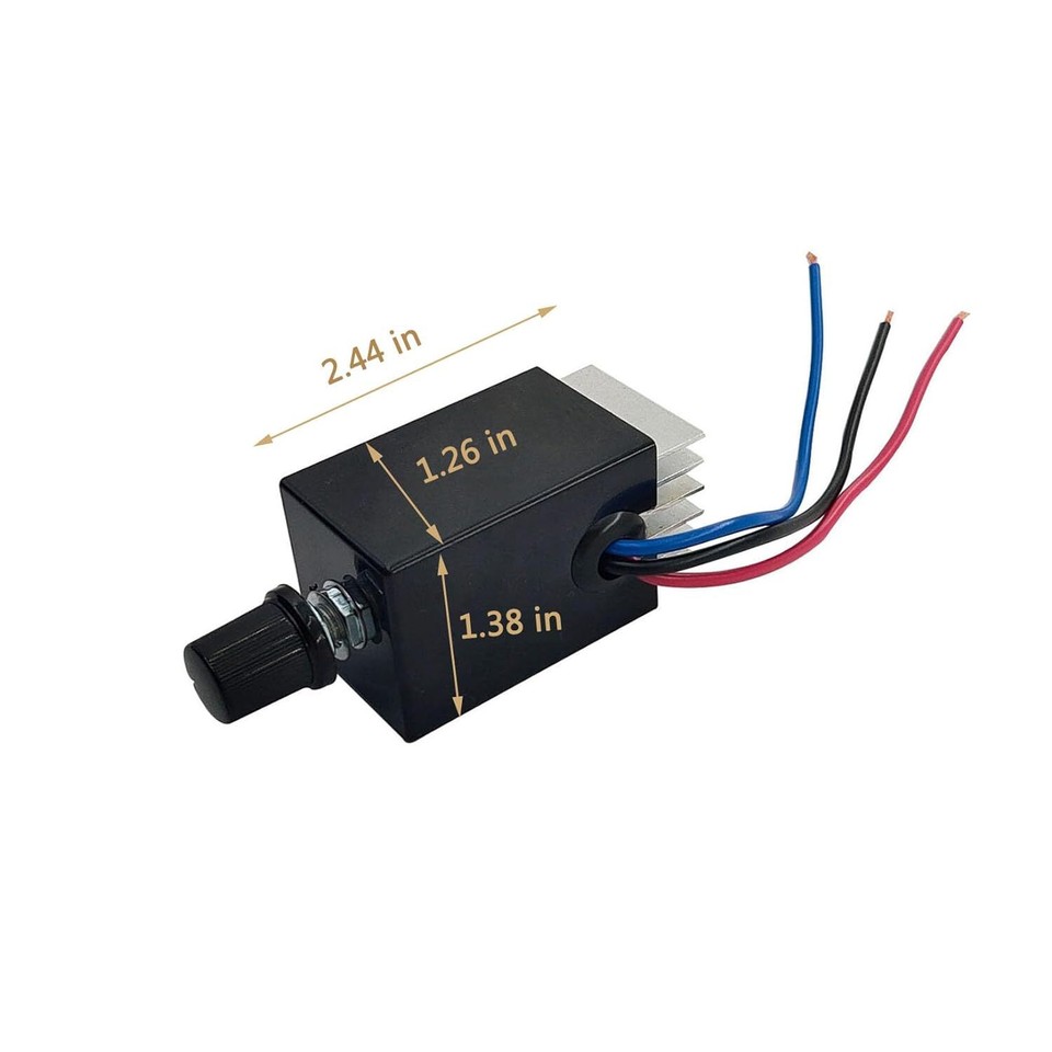 12V DC dimmer, 12V rotary dimmer switch for RV Boat LED lighting | eBay