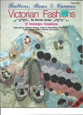 Vintage Victorian Fashions by Brenda Jansen 15 Nostalgic Creations,1991 ...