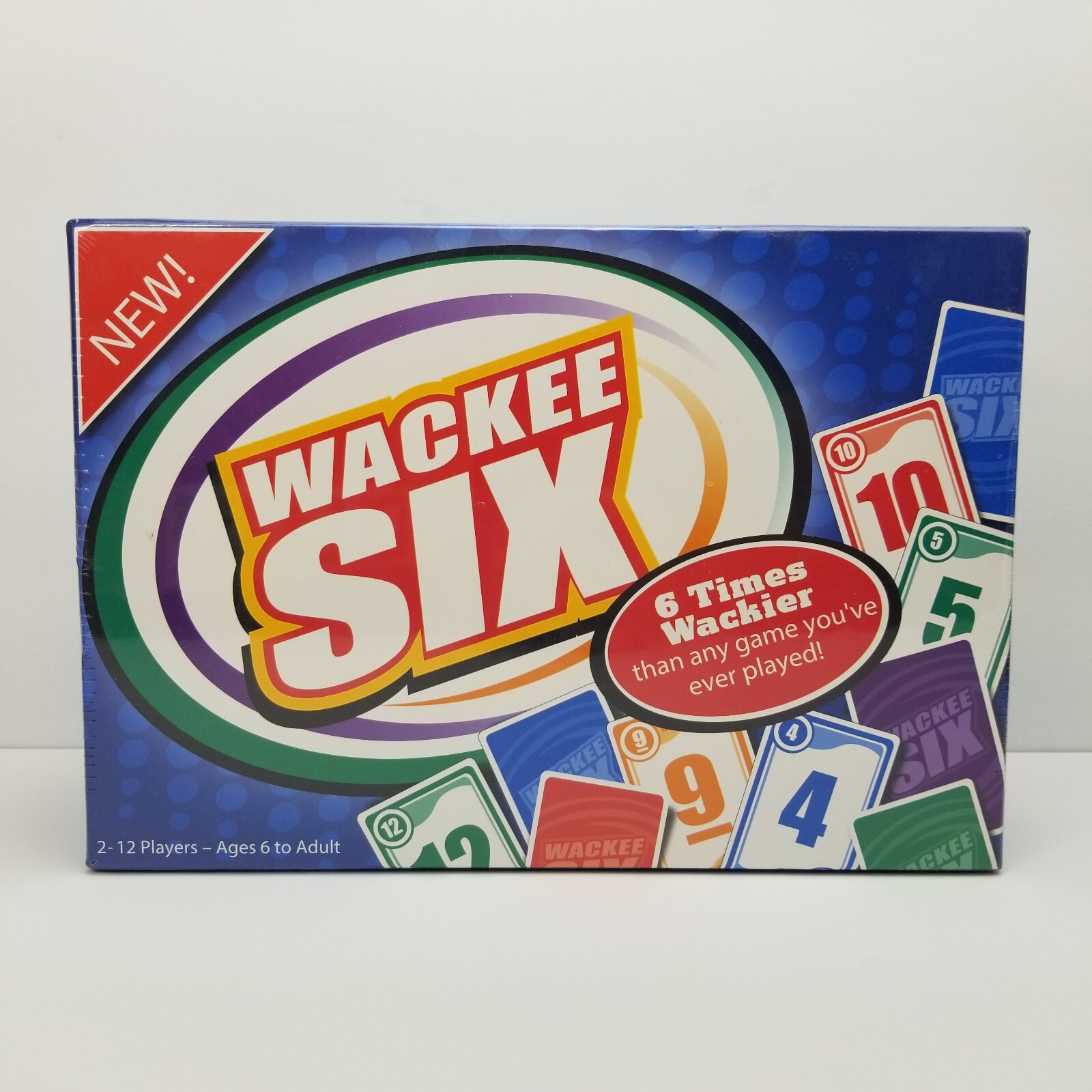Wackee Six Card Game 6 Colored Decks Nertz Factory Sealed Box | eBay
