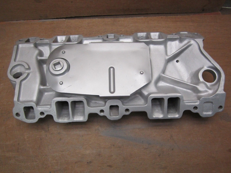 GM 3739653 Dual Quad 2x4 Carb Aluminum Intake Manifold Original 1957 ...