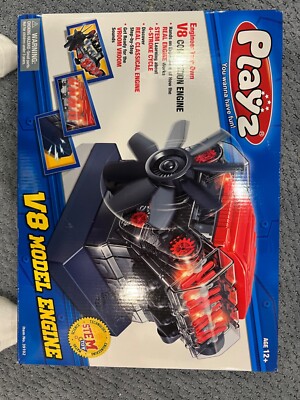 Playz V8 Model Combustion Engine STEM Toy Real Classical Engine | eBay