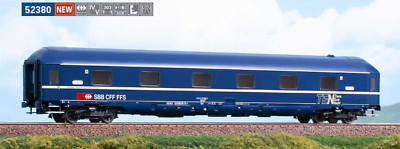 ACME 52380 SBB CFF FFS Sleeper Car WLABmh 174 Blue Livery | eBay