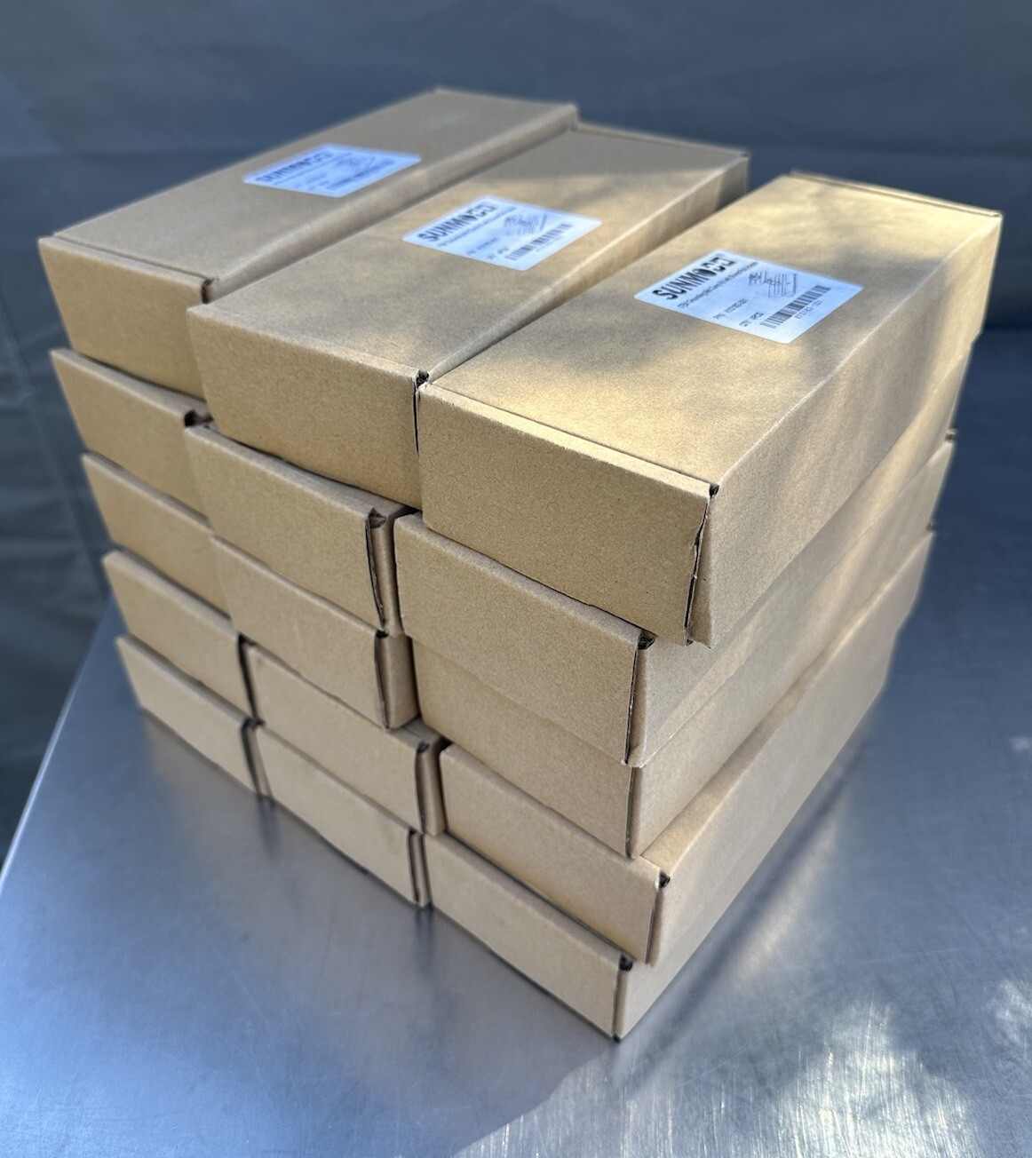 15 Box of 4 Sunmodo Grounding Mid Clamp Kit W/ Shared Rail Adaptor ...