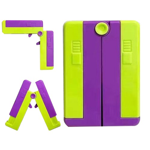 3D Gravity Toy Radish Launchers Folding Fidget Toy Transformable ...