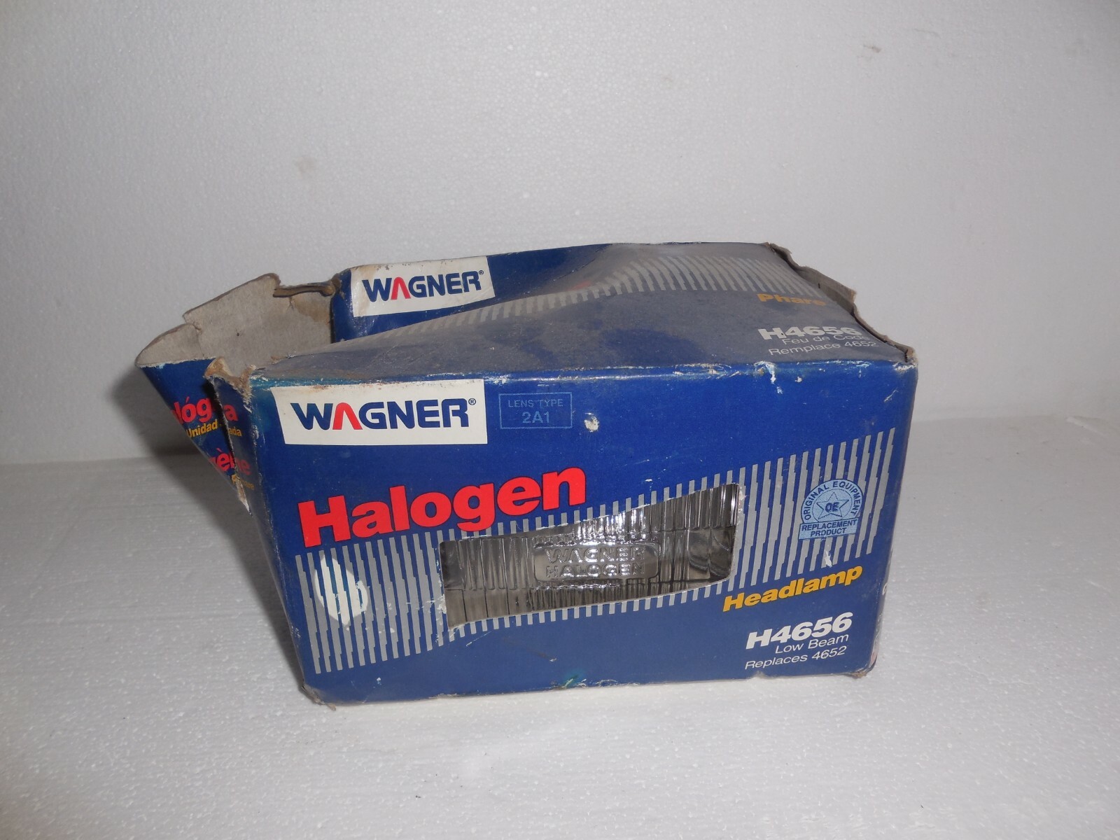 Wagner Halogen Headlight Bulb # H4656 Low Beam | eBay