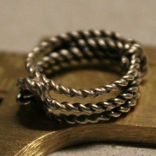 STERLING SILVER LASSO WESTERN COWBOY CHARM VINTAGE 1960s PENDANT | eBay