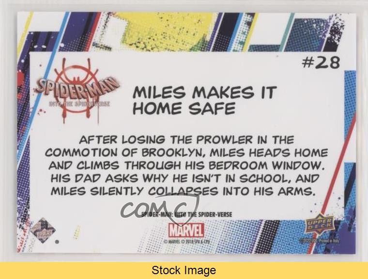 2022 Marvel Spider-Man: Into the Spider-Verse Jefferson Davis #28 READ ...