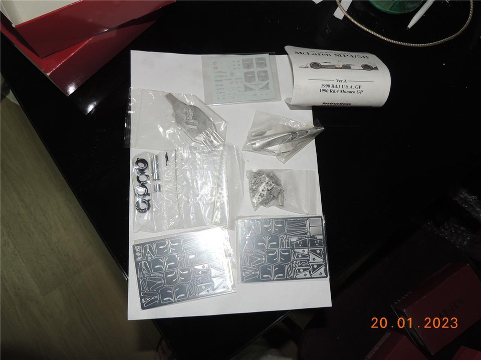 MODEL FACTORY HIRO MFH 1/43 F1 MCLAREN MP4/5B USA/MONACO GP KIT ver.A K ...