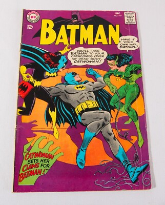 Batman #197, 1967, DC Comics, 5.5 FN- | eBay