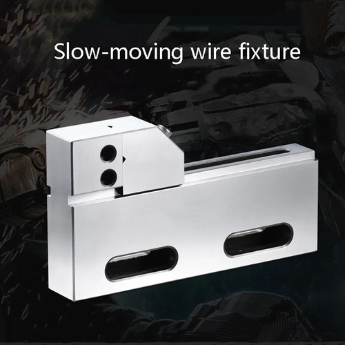 CNC Wire EDM High Precision Vise Stainless Steel Jaw Opening 0-50 ...