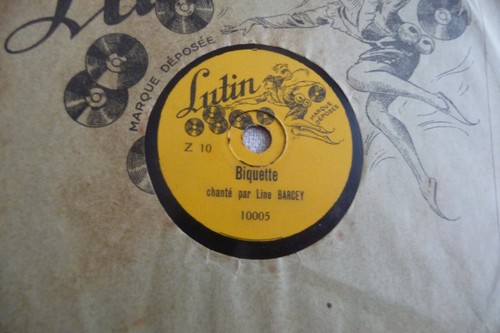 LUTIN 78T GIROFLE,GIROFLA ET BIQUETTE CHANTE PAR LINE BARCEY/ | eBay