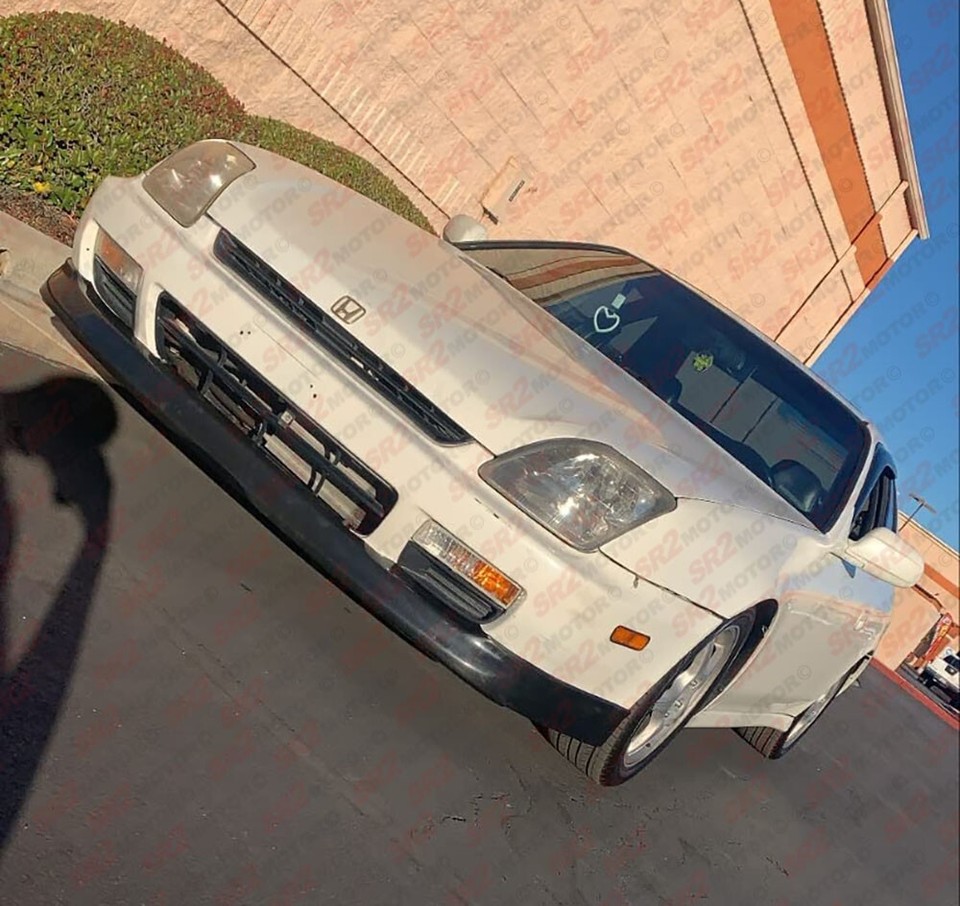 For 97-01 Honda Prelude OE Optional JDM Front Body Bumper Lip Spoiler ...