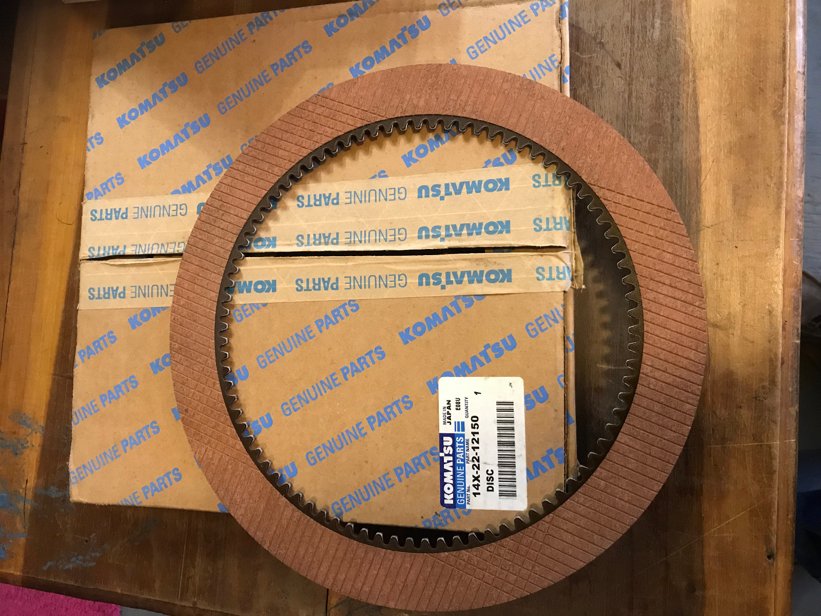 KOMATSU OEM 14X-22-12150 CLUTCH DISC Lot of 10 | eBay