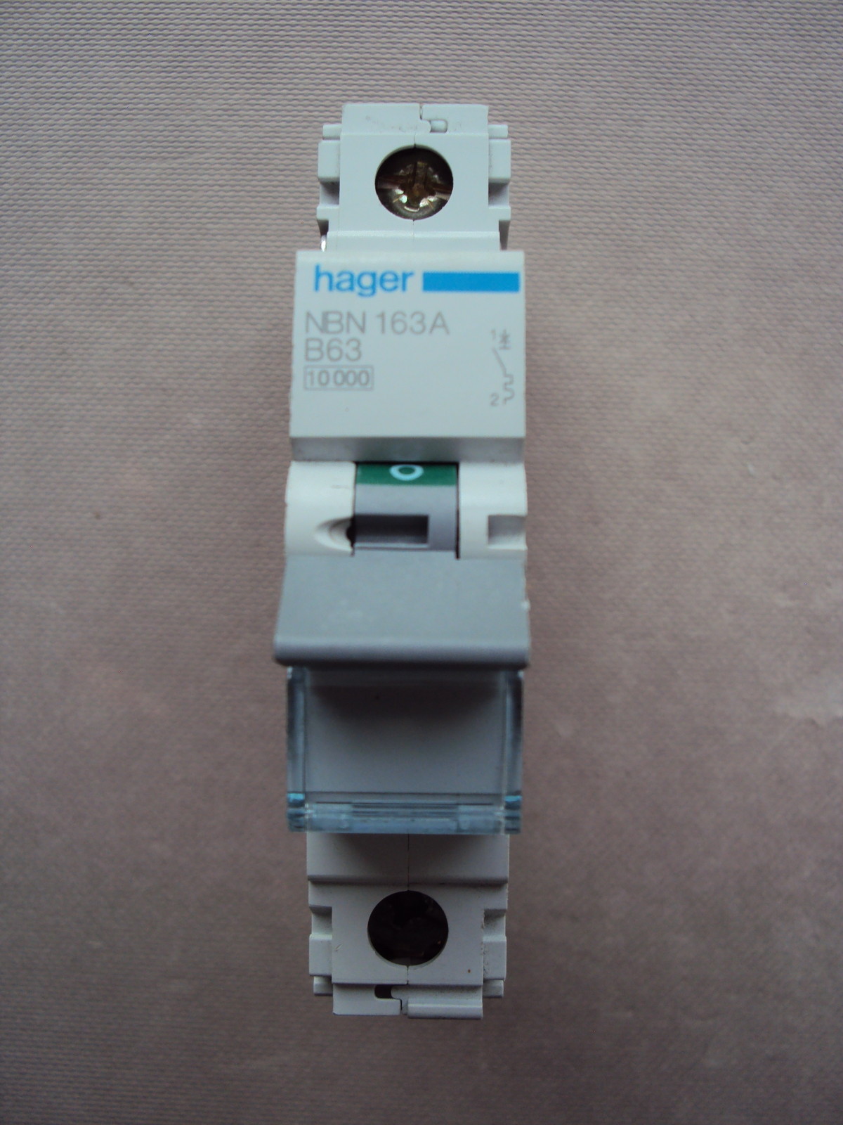 HAGER NBN 106A B6 6A 120A B20 20A 132A B32 32A 140A B40 40A MCB 150A ...