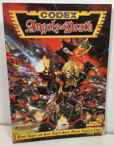 WARHAMMER 40,000 ANGELS OF DEATH CODEX 40K 2nd EDITION OOP 1996 DARK ...
