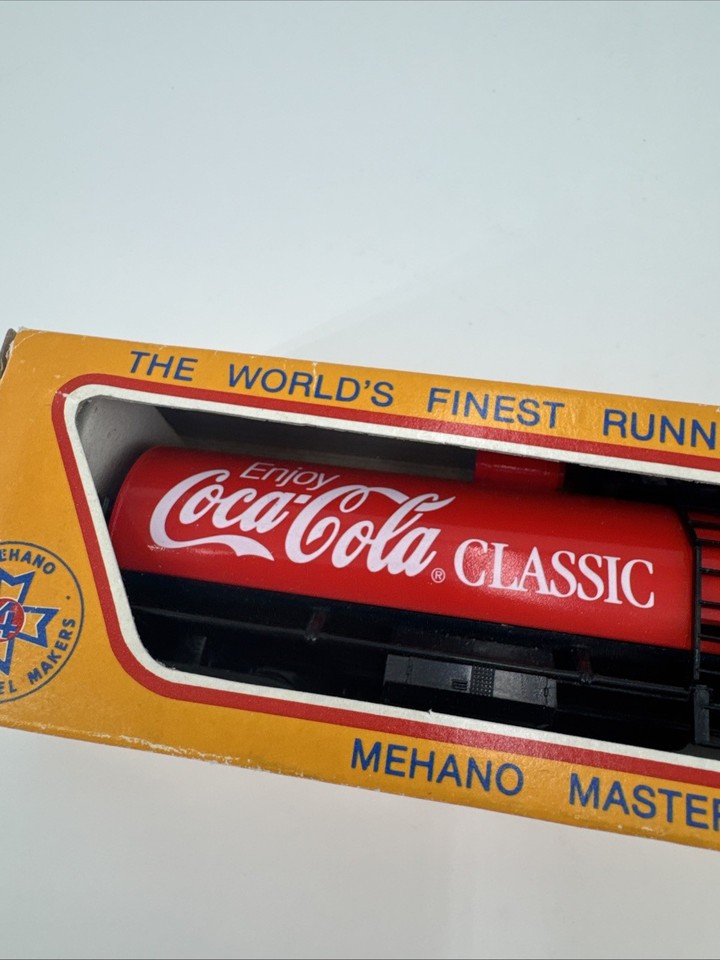 Mehano Eckerd HO Scale Red Coca Cola Enjoy Coke Tank Car Excellent ...