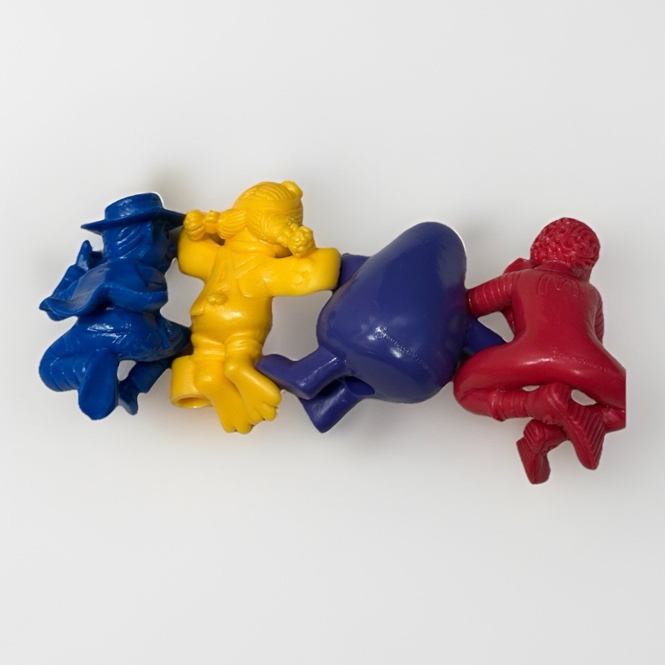 Vintage McDonald's Straw Hugger Topper Hamburglar Grimace Ronald Birdie ...