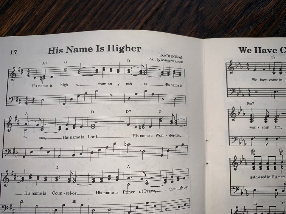 40 sing-a-long Songs for Worship Songbook Singspiration | eBay