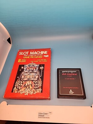Slot Machine (Atari 2600) Game Cartridge, with Box NTSC Works | eBay