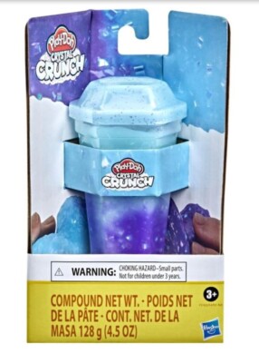 NEW HASBRO PLAY-DOH CRYSTAL CRUNCH PURPLE/BLUE F5163 | eBay Australia