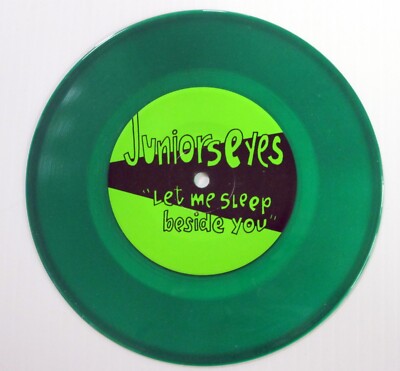 David Bowie With Juniors Eyes 7" Let Me Sleep Beside You GREEN Wax ...