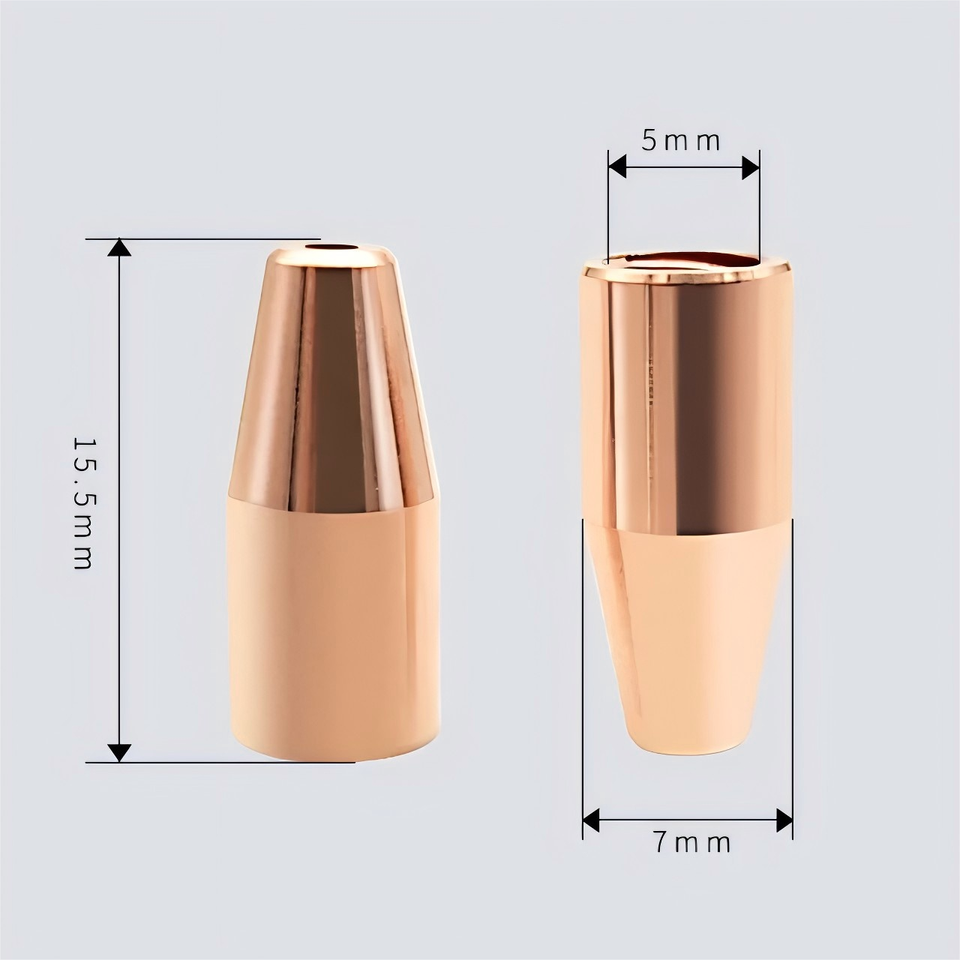 M5 Wire Feed Nozzle Streight Tube Feeding Elbow Handheld Laser Weld Gun ...