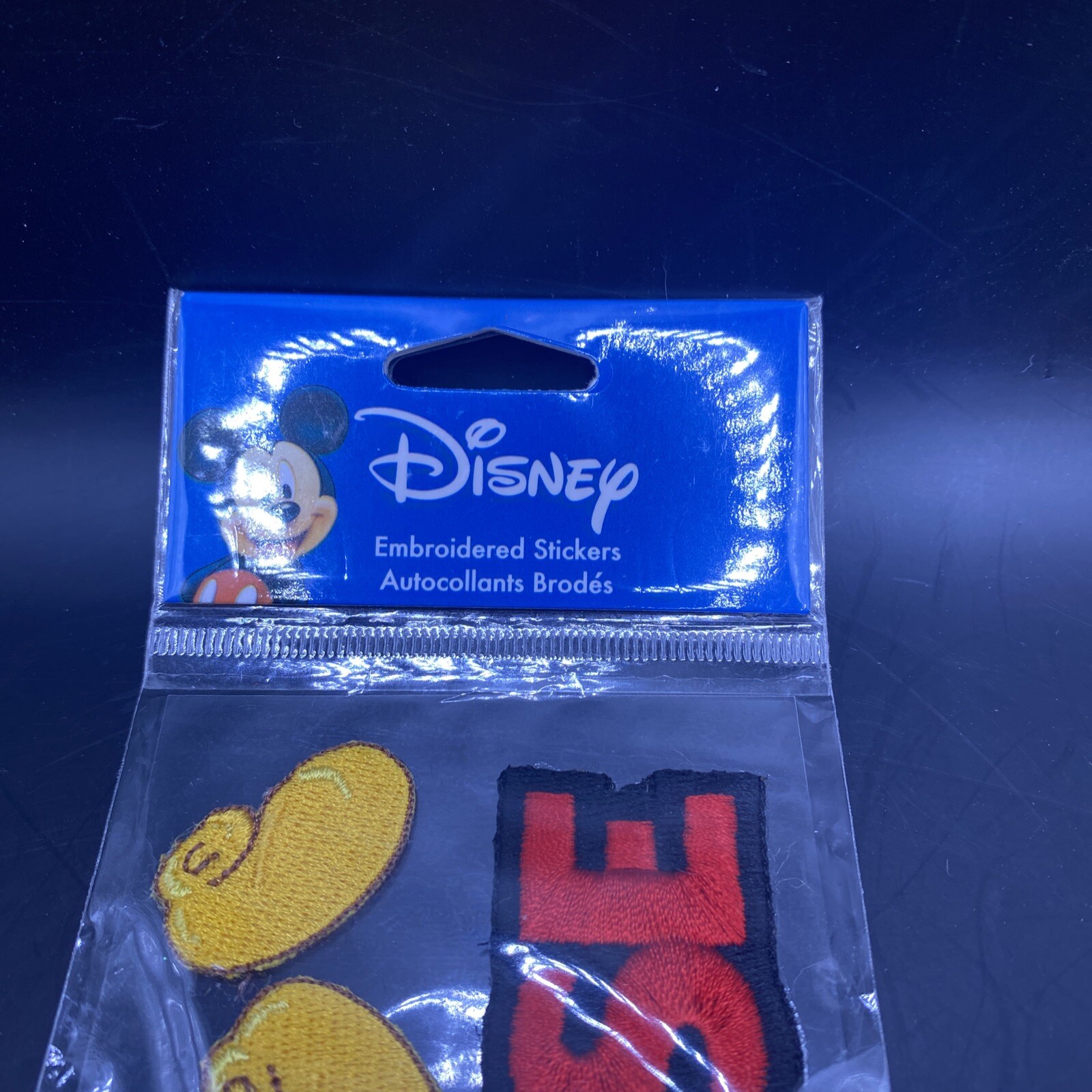MICKEY MOUSE TITLE Embroidered Stickers (8pc)Disney•Gloves•Head Icons ...