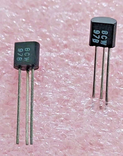 1pcs BCW97B SI. PNP transistor 60V 400mA 540mW 135MHZ TO-92 STM | eBay