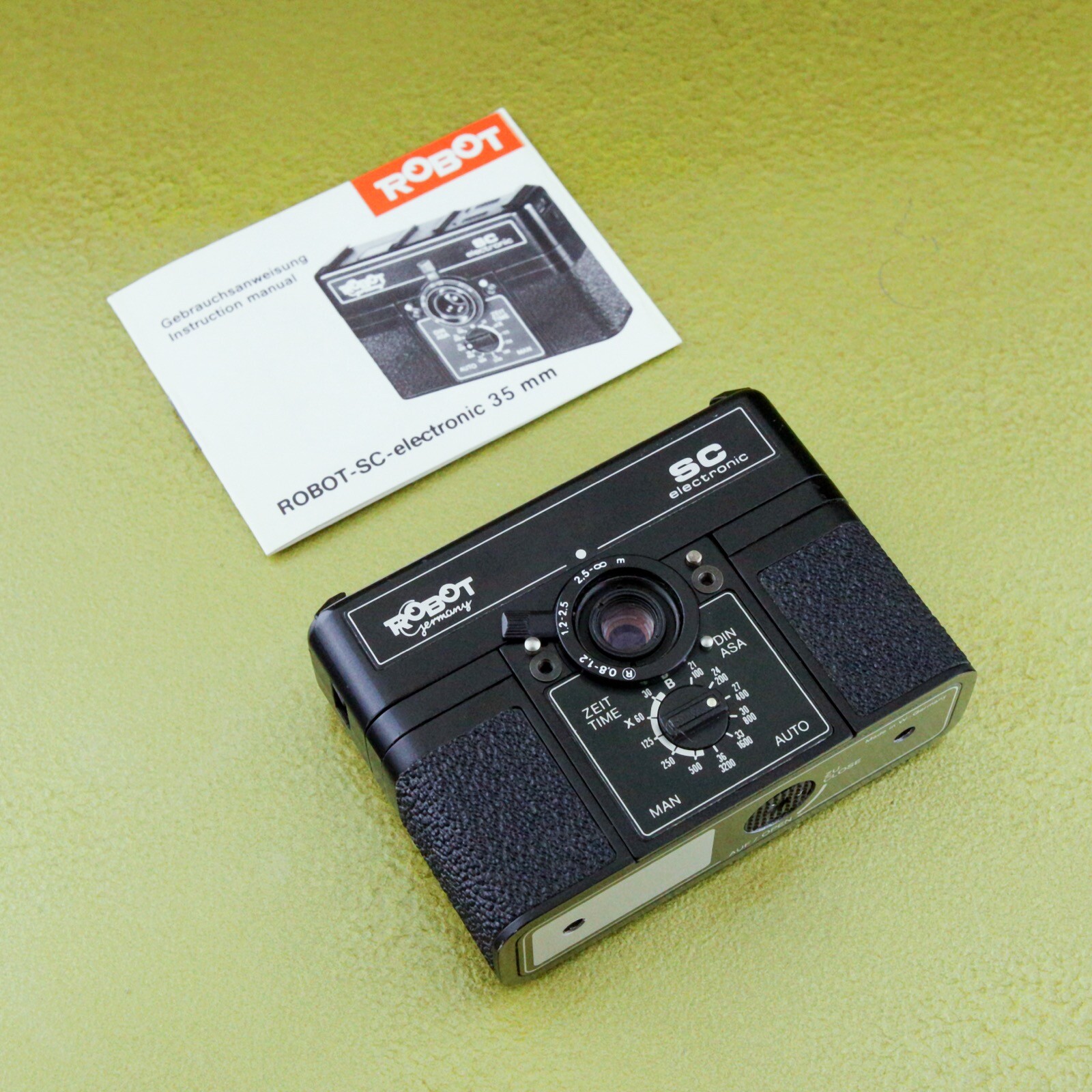 SPY BERNING ROBOT electronic SC 35 subminiature camera XENAGON 5 / 30 ...