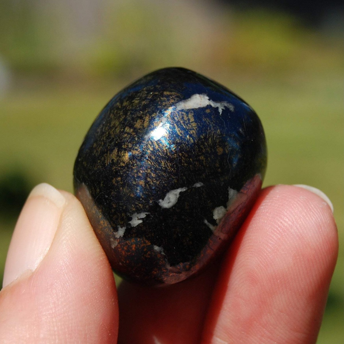 Covellite Slab Covellite Polished Massive Slab Etsy Australia