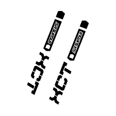 SR Suntour XCT sf19 Replica Federgabel Decal/Aufkleber | Ersatz | 2019 ...