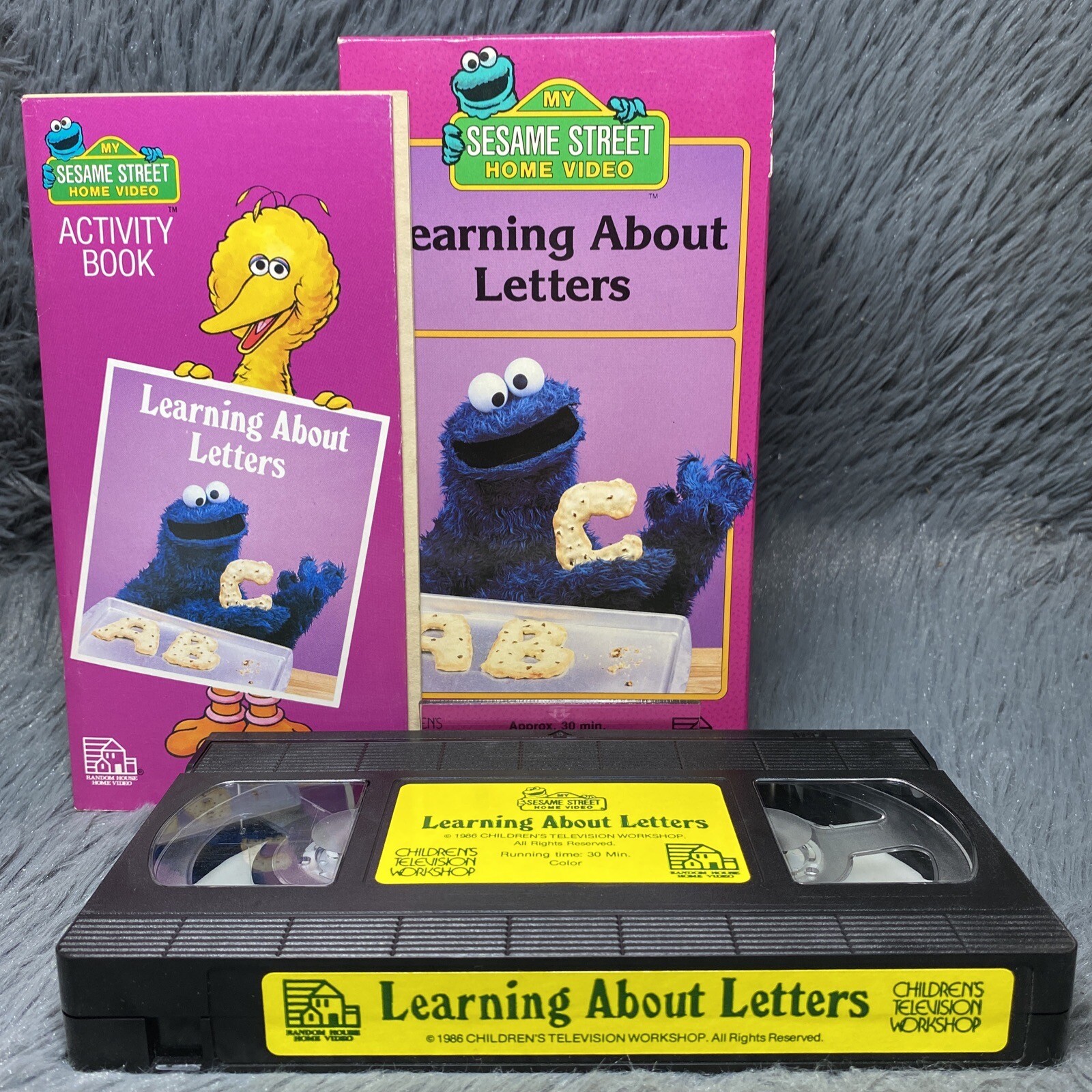 Sesame Street VHS 1986 VCR Tape Learning | Grelly USA