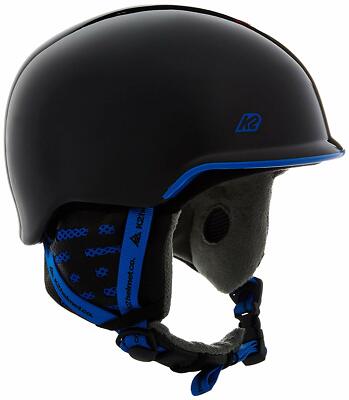 NEW High End $140 K2 Rival Pro Full Audio Snowboard Helmet Small Black ...
