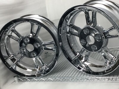 Harley FREEWHEELER 2 REAR Chrome Wheels 2009 -23 15x5 tri glide Rims ...