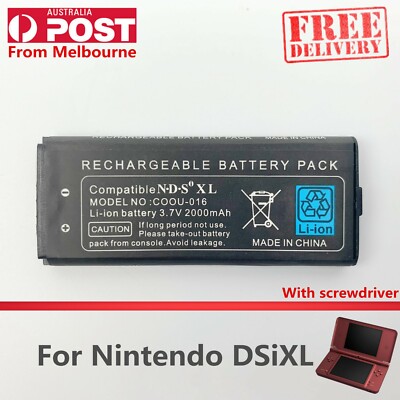 New Rechargable Battery Pack for Nintendo DSi XL 3.7V 2000mAh | eBay ...