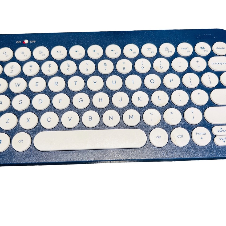 SURF ONN. COMPACT WIRELESS KEYBOARD Blue | eBay