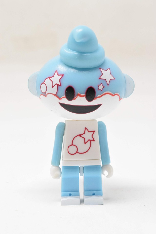 Kidrobot Sketbots Blue Vinyl Figure | eBay