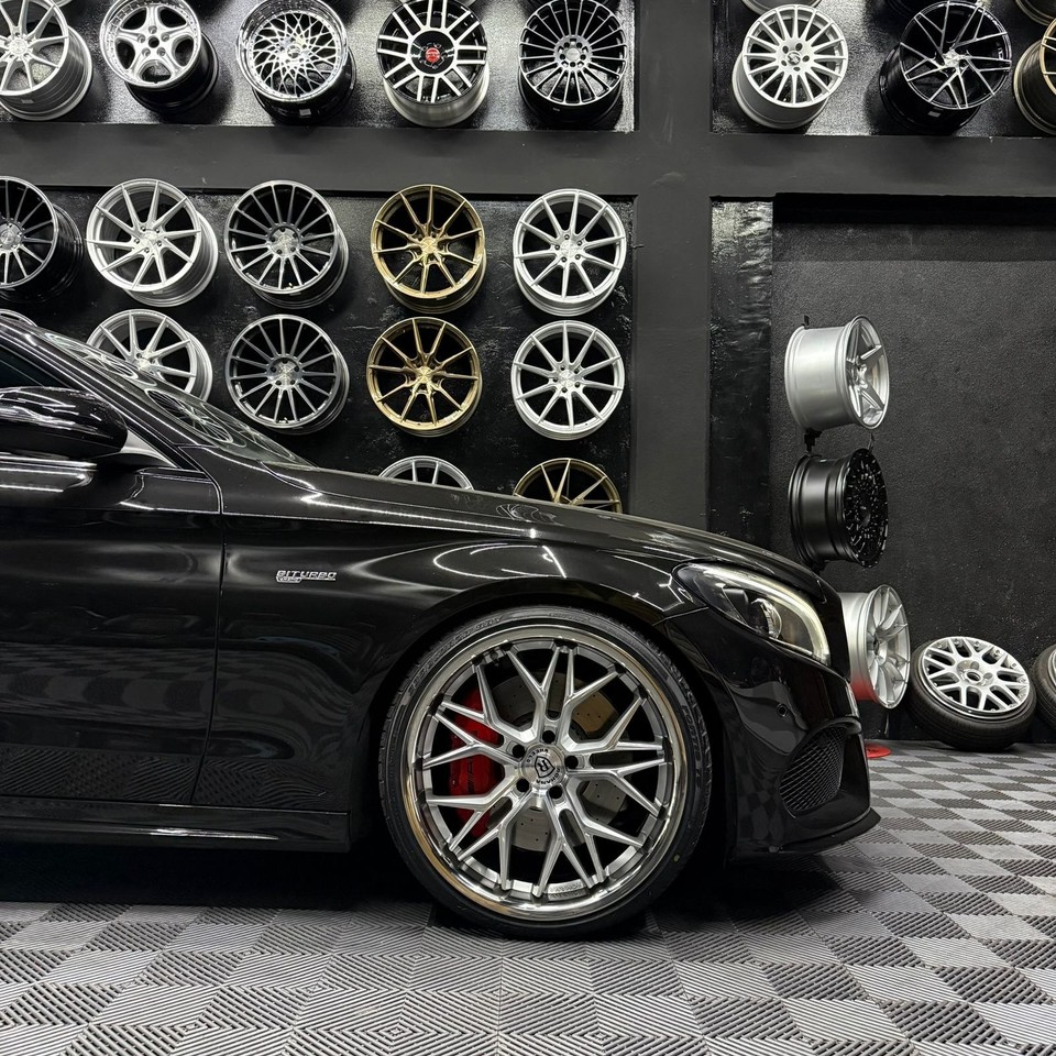 19 20 ROHANA RFC3 WHEELS for CORVETTE C8 Z51 STINGRAY Silver Polished ...