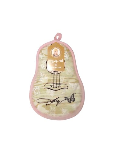 New Dolly Parton Kitchen Collection Pot Holder Guitar Pink Light Tan ...