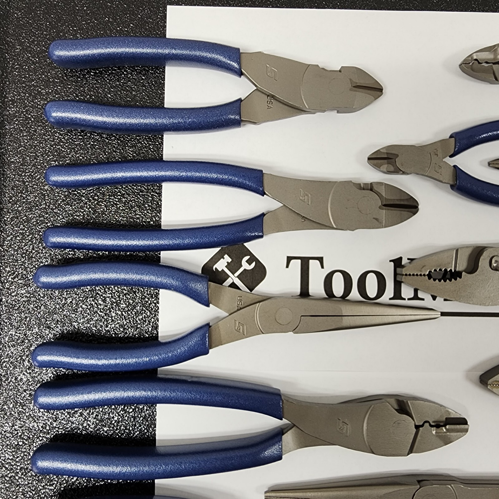 Snap-on Tools USA NEW 14pc POWER BLUE Master Plier/Cutter/Stripper Set ...