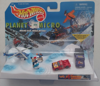 Hot Wheels Mattel Planet Micro Extreme Sports NEW Vintage 1999 | eBay