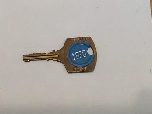 Vintage Winfield Hotel Key Blue Room 1920 | eBay